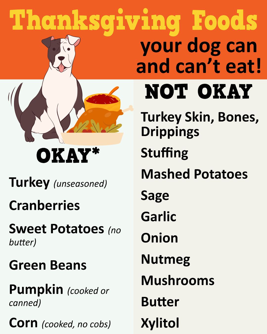 Thanksgiving Food Safety For Our Furry Friends - The Humane Society for ...